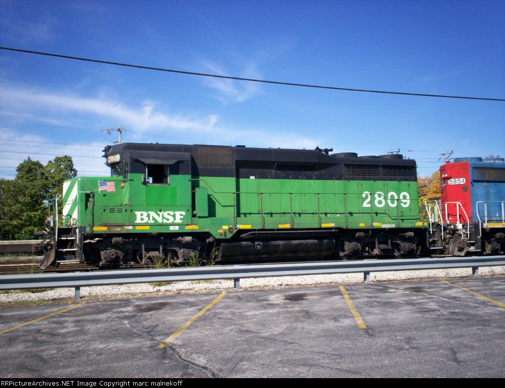 BNSF 2809